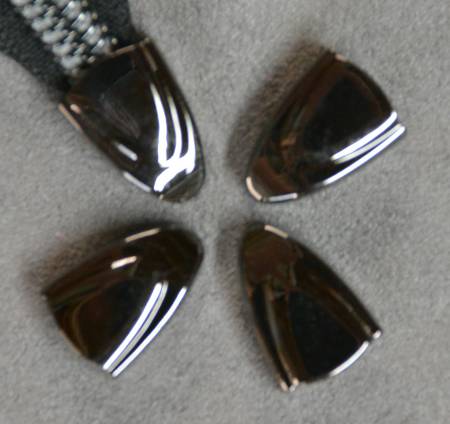 Zipper End Caps | Gunmetal – Seams Sew Easy