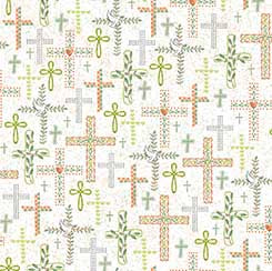 Rejoice | Crosses - Cream – Seams Sew Easy