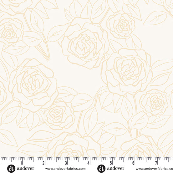 Color Me Pretty | 108" - Rose Bloom - Cream – Seams Sew Easy