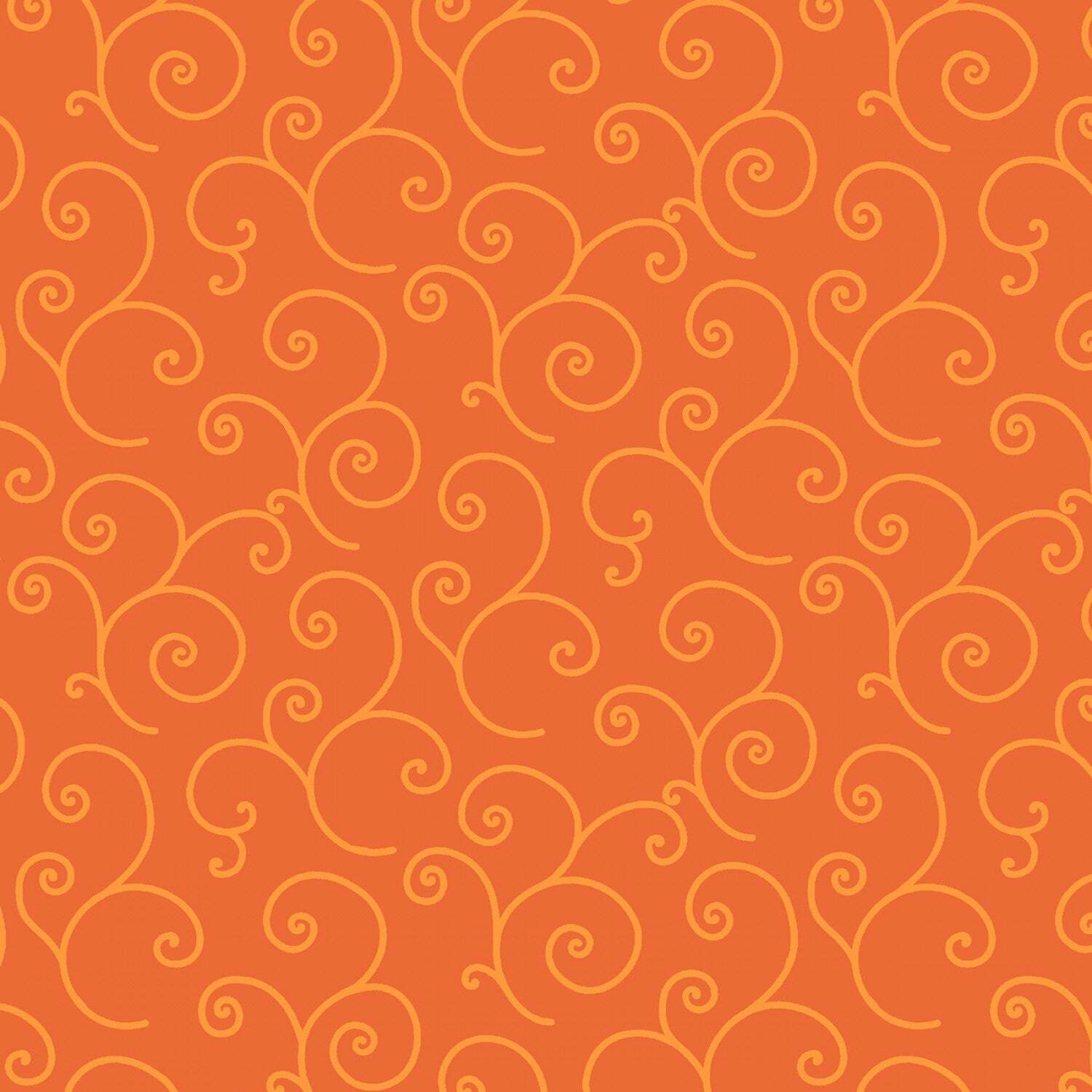 Orange Scroll – Seams Sew Easy