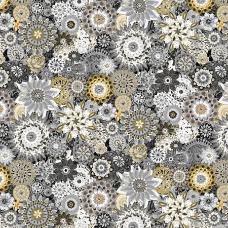 Floral Crochet 108" | Grey – Seams Sew Easy