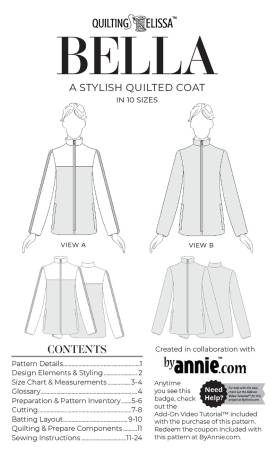 Bella Quilt Coat – Seams Sew Easy