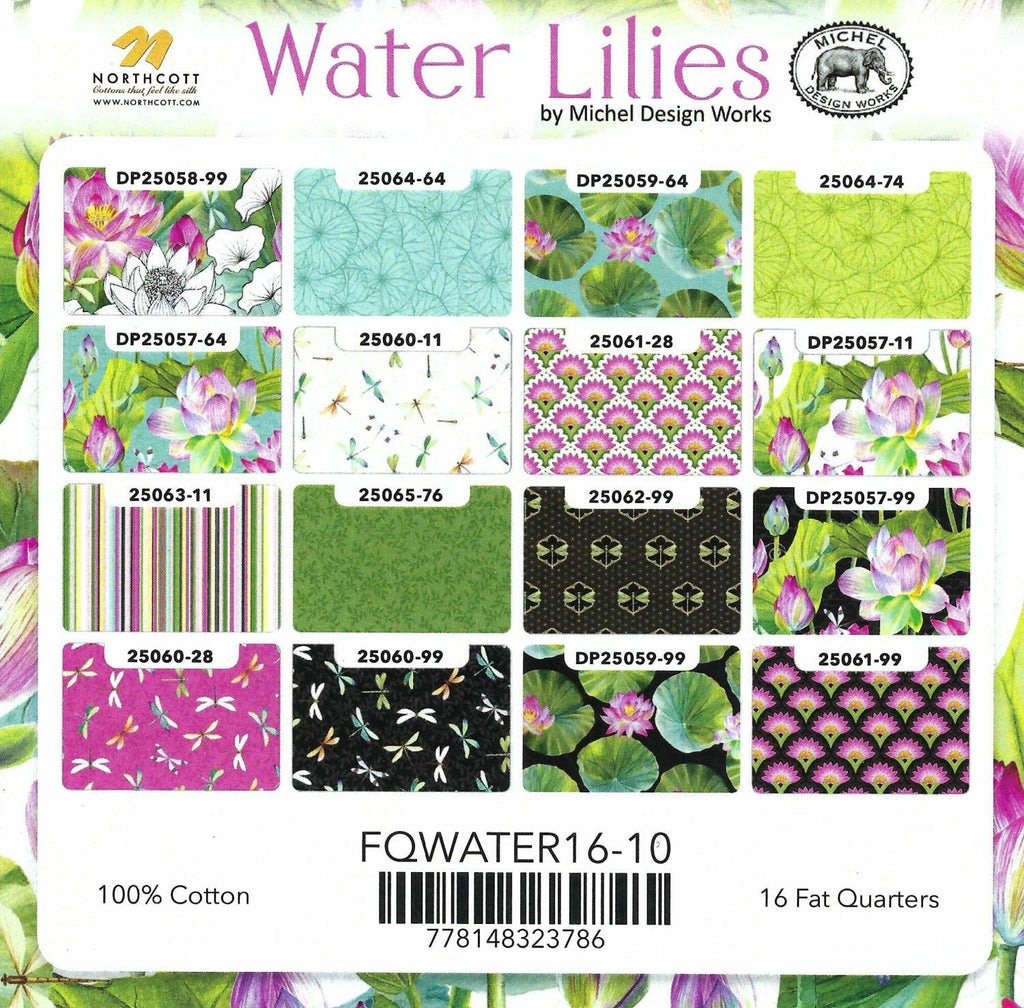 Water Lilies | Fat Quarter Bundle – Seams Sew Easy