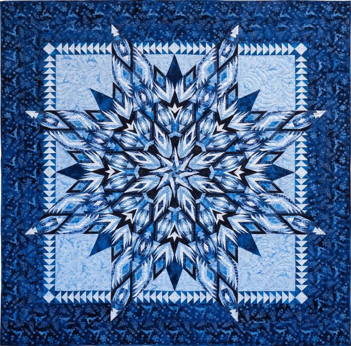 Winter's Glow - Paper Piecing – Seams Sew Easy